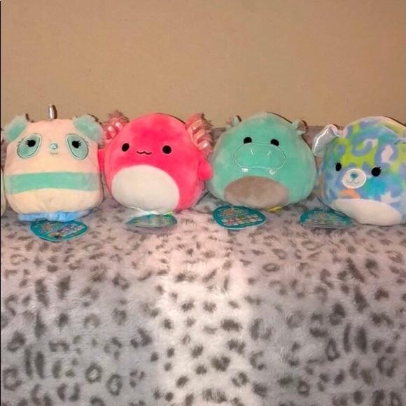 Kellytoy | Toys | Rare Squishmallows Flipmallows Bundle Four Total All ...
